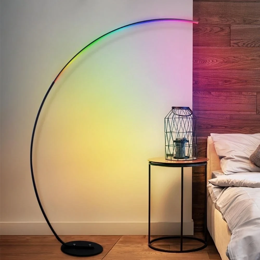 Inoleds Φωτιστικό Δαπέδου LED RGB Arched Υ170xΠ120xΒ32εκ. 110-240V 24W ...