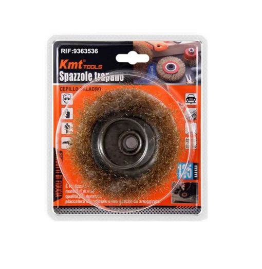 Συρματόβουρτσα καμπάνα για γωνιακό τροχό 125mm 5'' κόκκινη 9363536 | G ...