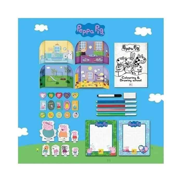 Λαμπάδα Σακίδιο Peppa Pig Σχεδιάζω Και Χρωματίζω - Coloring And Drawing ...
