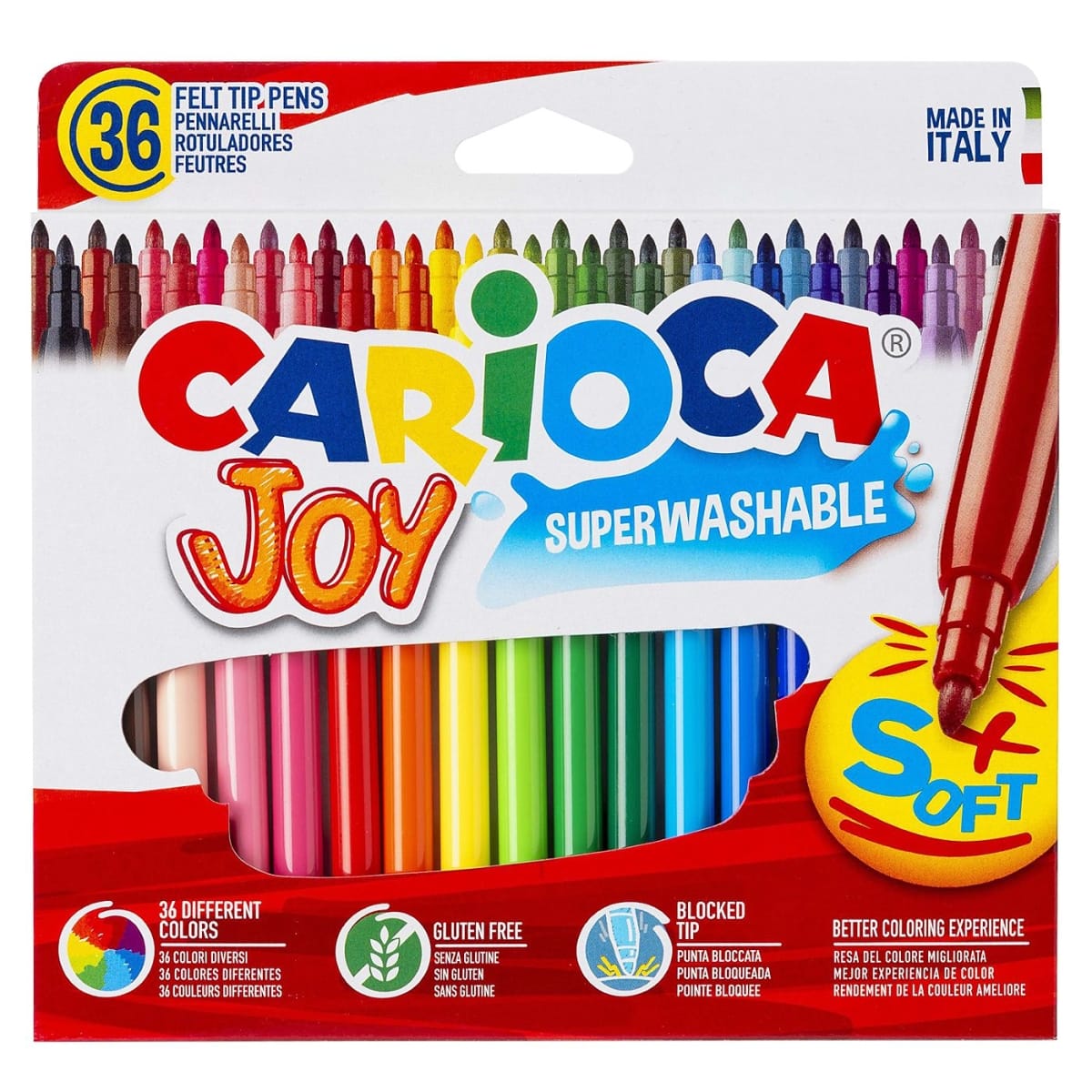 ΜΑΡΚΑΔΟΡΟΙ CARIOCA JOY 2.8mm ΣΕΤ=36ΧΡΩΜΑΤΑ Carioca 40616 - 1 τμχ | G ...