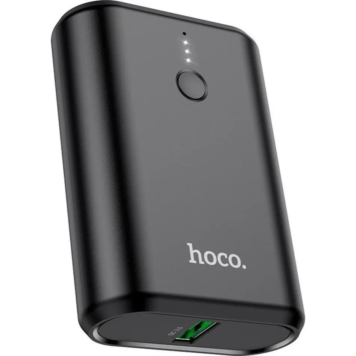 Hoco Q3 Mayflower Power Bank 10000mAh με USB-A & USB-C QC 3.0 – Μαύρο ...