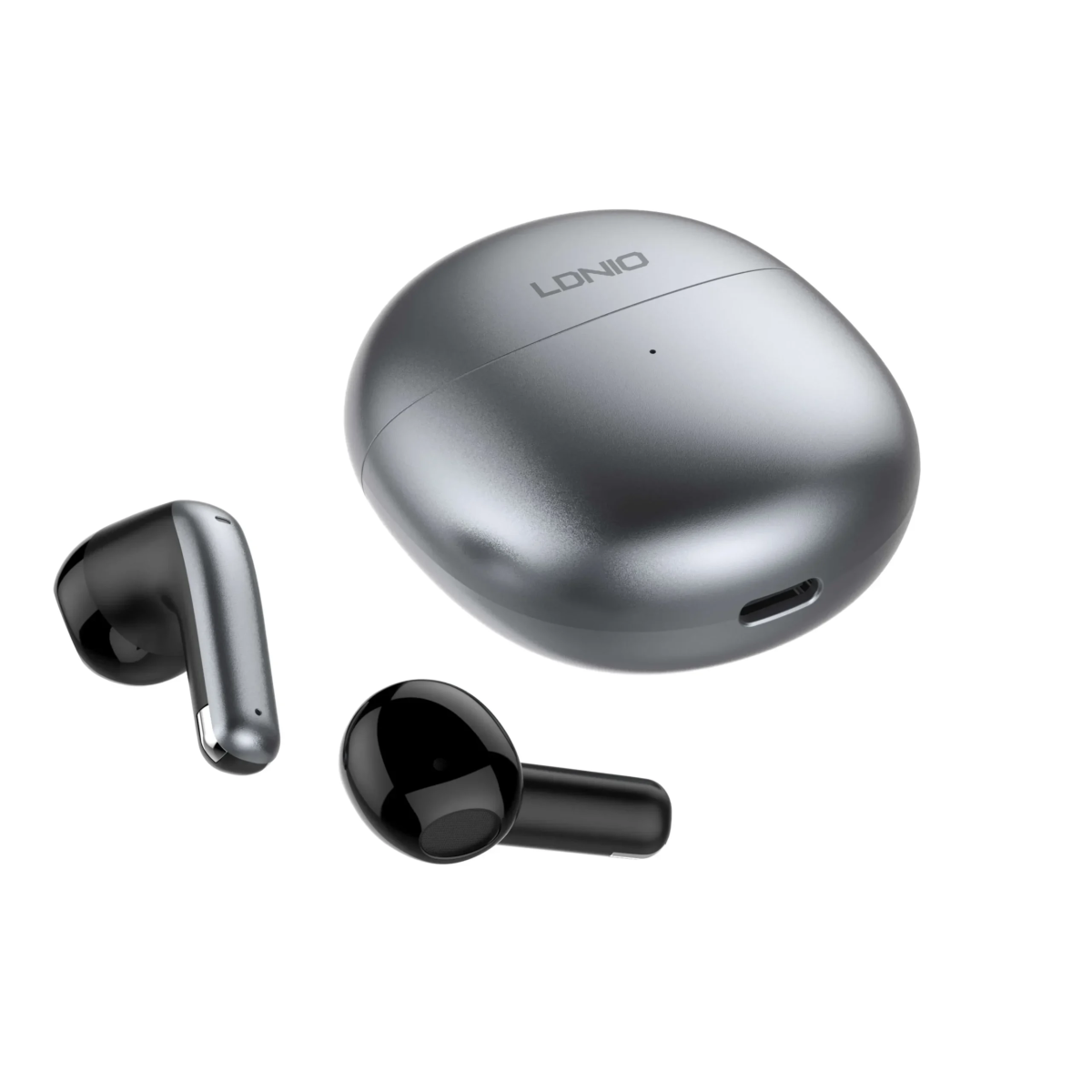 Ldnio T10 True Wireless Bluetooth Earbuds – Silver/Grey | G for Gadget