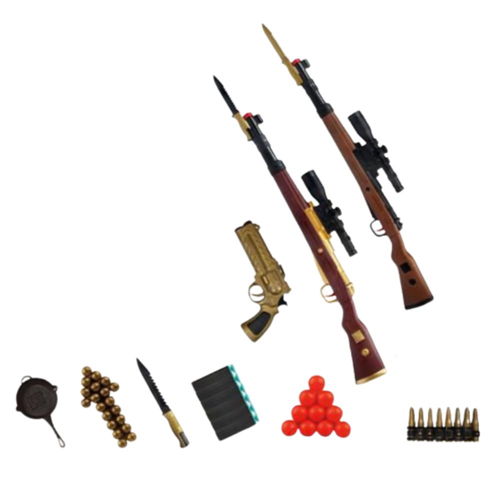 Σετ Παιχνιδιών Εμπνευσμένο από το PUBG – S1897 | G for Gadget