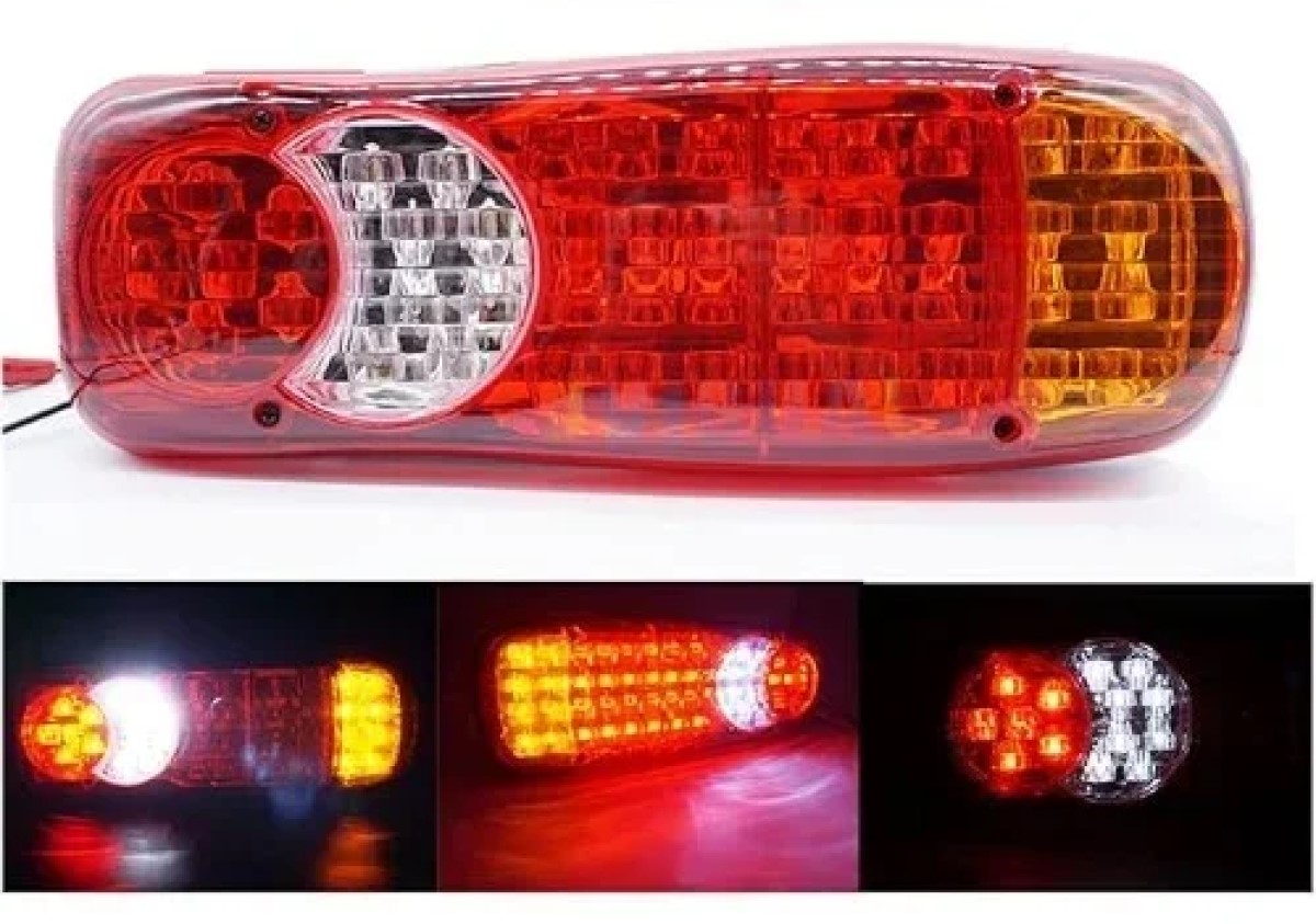 LED Φανάρι Φορτηγού Πίσω 46 LED 24V με 5 Λειτουργίες – 1 Τεμάχιο | G ...