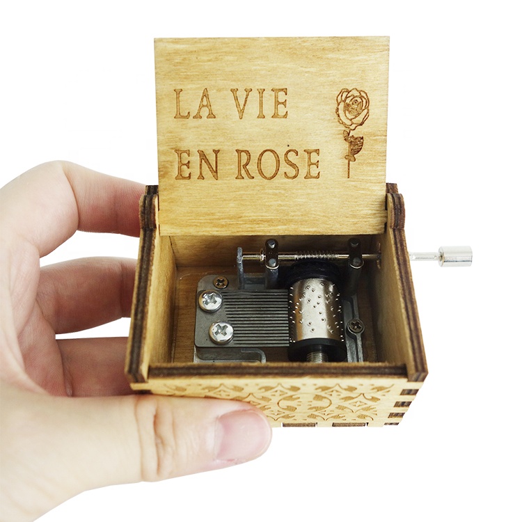 Μουσικό Κουτί Ξύλινο "La Vie En Rose'' | G for Gadget