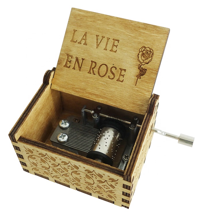 Μουσικό Κουτί Ξύλινο "La Vie En Rose'' | G for Gadget
