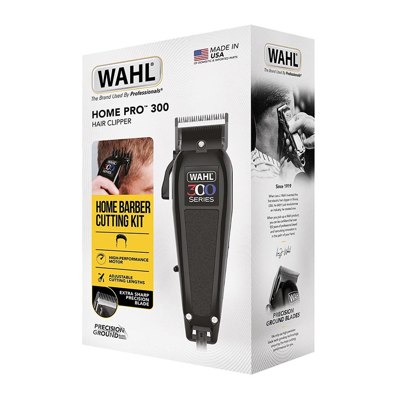 WAHL HOME PRO 300 USA Κουρευτική Μηχανή Ρεύματος - Μαύρο | G for Gadget