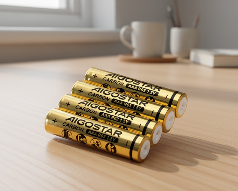 Μπαταρίες R03 AAA 1.5V 4τμχ 400mAh Aigostar | G for Gadget