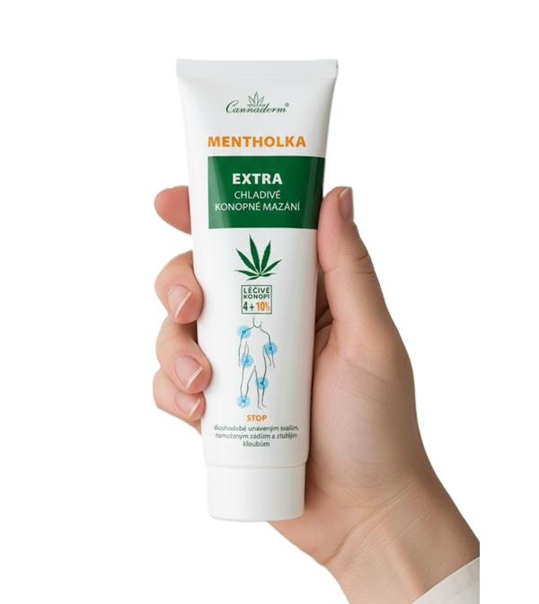Gel Mentholka με Μενθόλη για Κρύο Μασάζ Έξτρα 150ml Hemp Content 4+10% ...