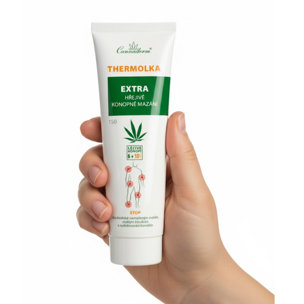 Θερμαντικό Gel Thermolka για Ζεστό Μασάζ Έξτρα 150ml Hemp Content 6+10% ...