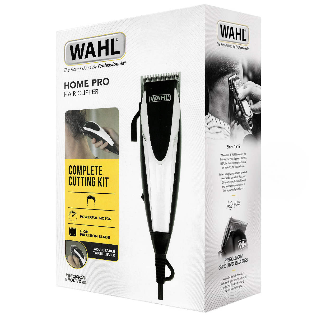 WAHL Home Pro Kit Κουρευτική Μηχανή Ρεύματος Ασημί | G for Gadget