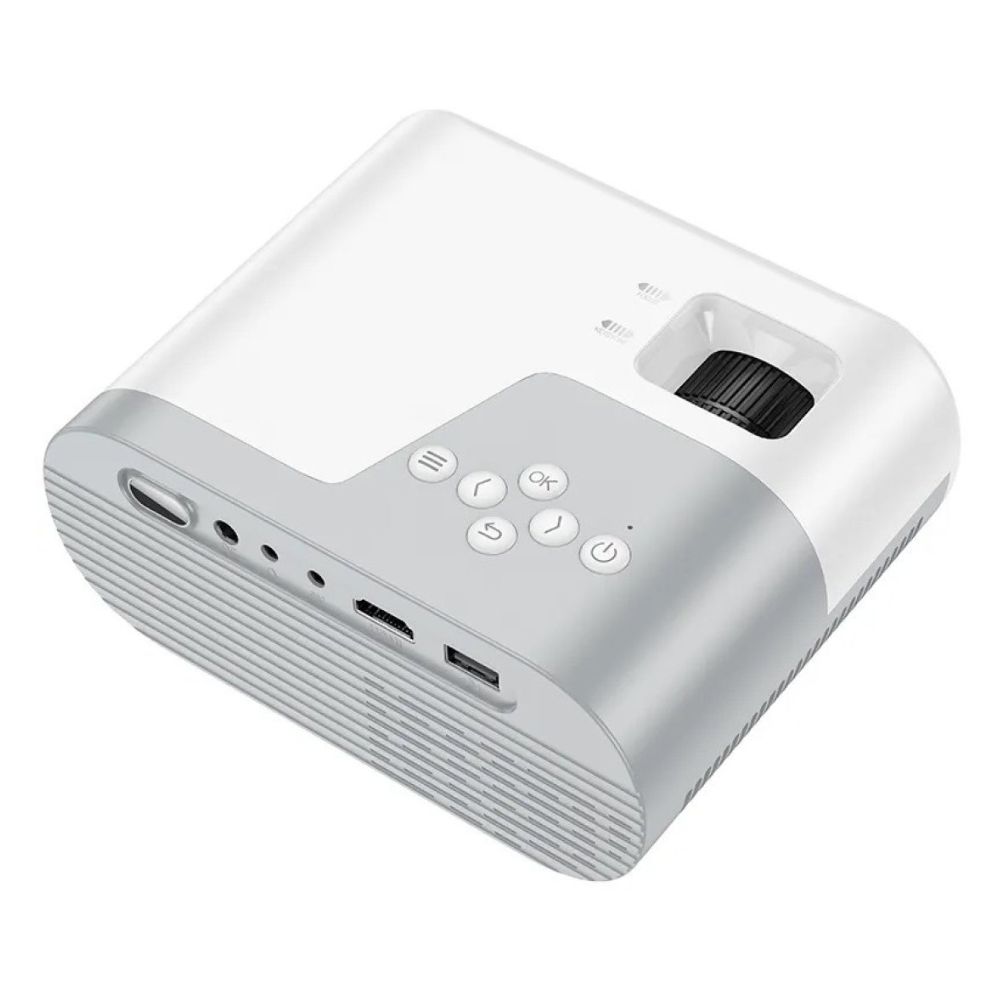 Hoco DT2 Projector HD με Wi-Fi Λευκός | G for Gadget