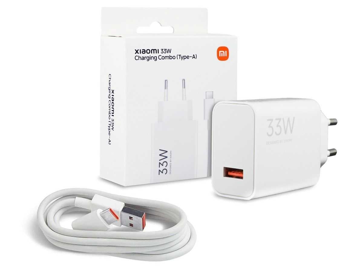 Xiaomi Φορτιστής με Θύρα USB-A και Καλώδιο USB-C 33W Λευκός (BHR9956EU ...