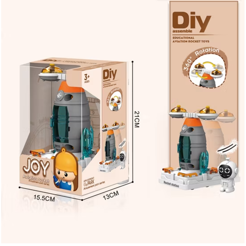 Παιδικό Παιχνίδι Συναρμολόγησης Joy DIY Amusement Park - Aviation ...