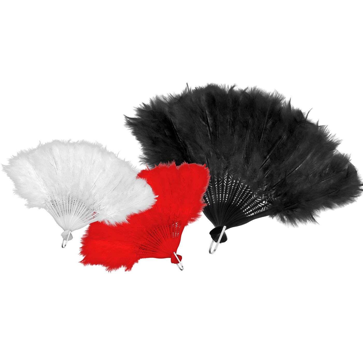Βεντάλια Φτερά 24cm Carnavalista 232718 - 1 τμχ | G for Gadget